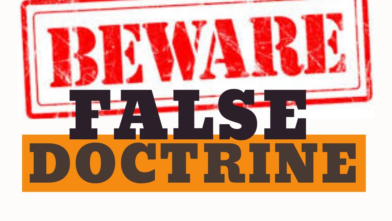 How to deal with doctrinal errors | Christian Lifestyle - YouTube