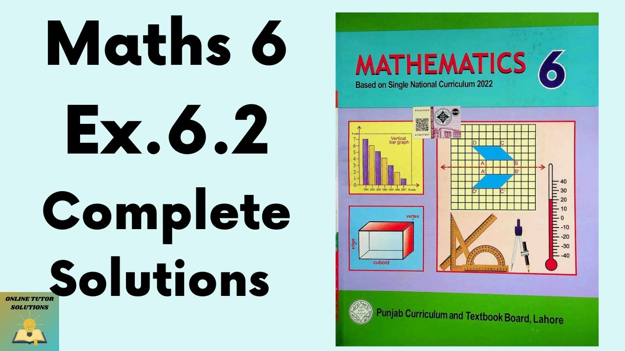Ex.6.2 Maths 6 New Book | class 6 Math New Book Ex 6.2 Grade 6 Math Ex ...