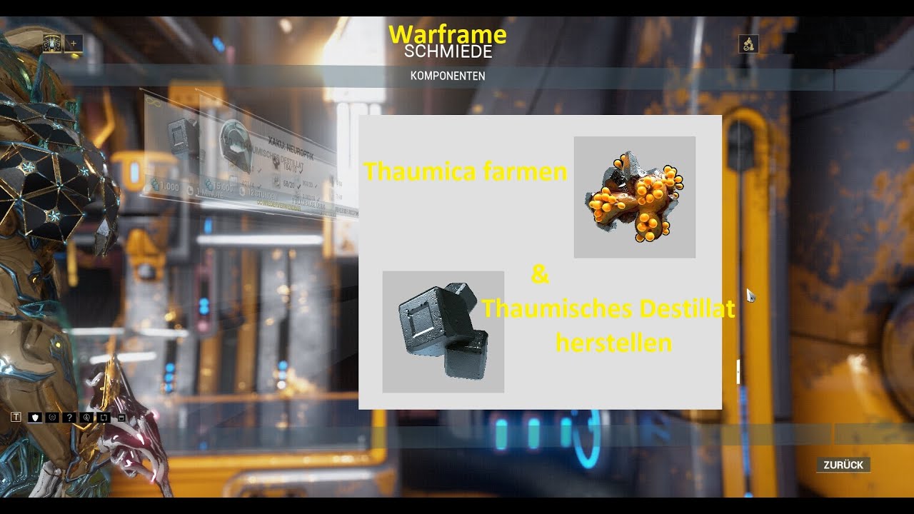 Warframe Thaumica farmen & Thaumisches Destillat herstellen - YouTube