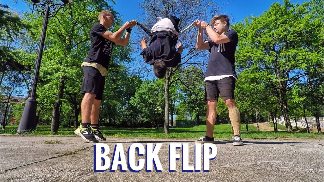 Backflip - Tutorial Freerun ÎN RomÂNĂ - YouTube