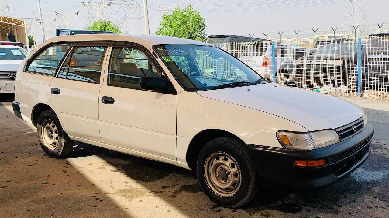 COROLLA VAN MODEL 2000 - YouTube