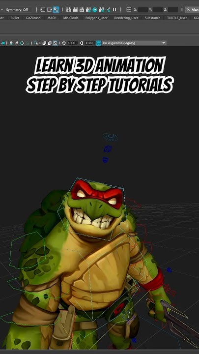 Learn how to animate 3d characters #3danimation #3d #animation #animated #motiongraphics - YouTube
