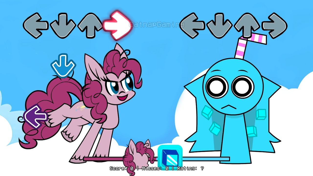 FNF My Little Pony vs Sprunki OC All Phases 3 Sings Pony Gir ...