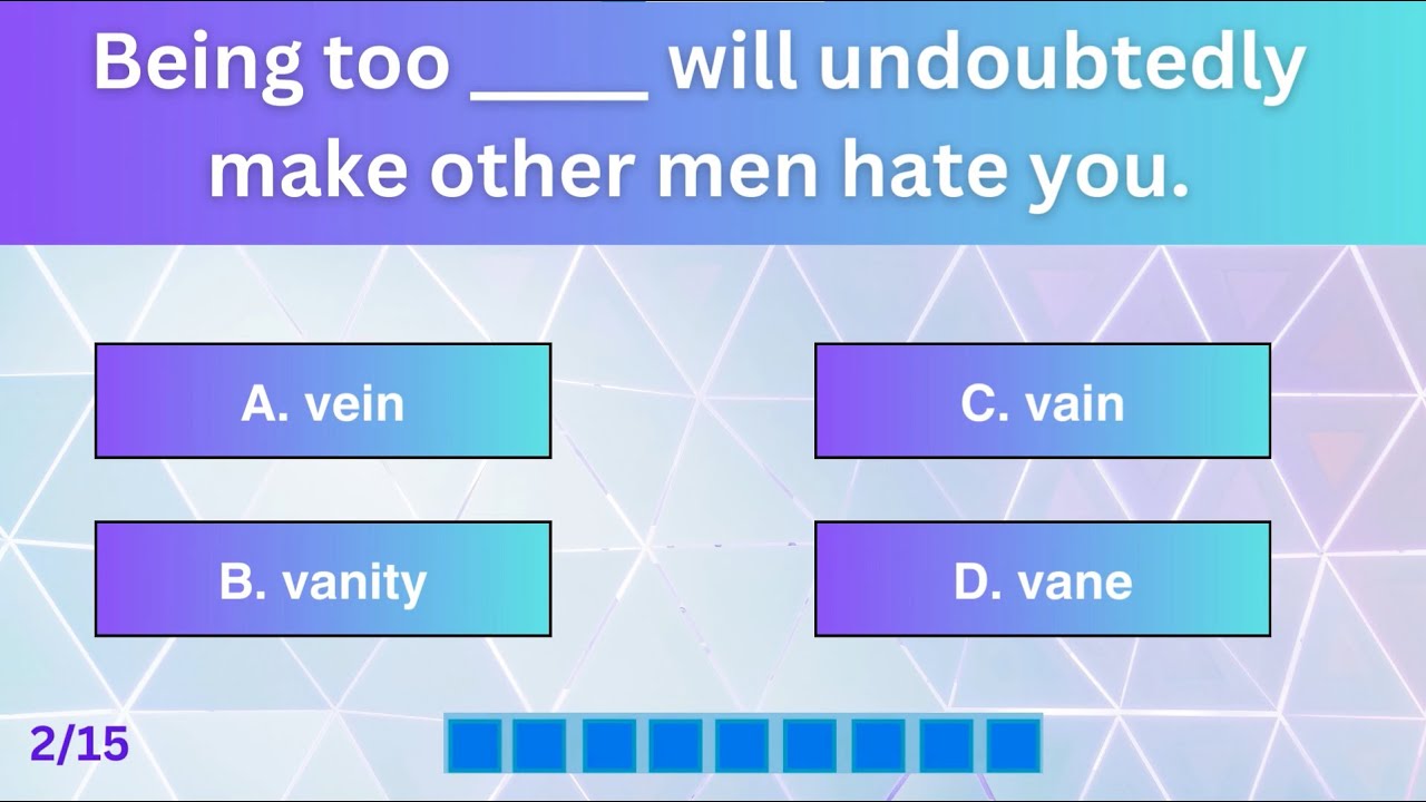 15 Grammar & Correct Usage Test - YouTube