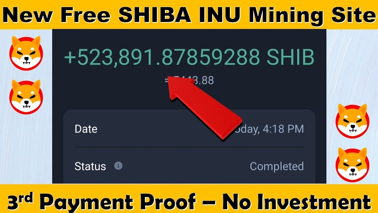 Shiba Inu Cloud Mining App | Shiba Inu Mining Website | Shiba Mining ...
