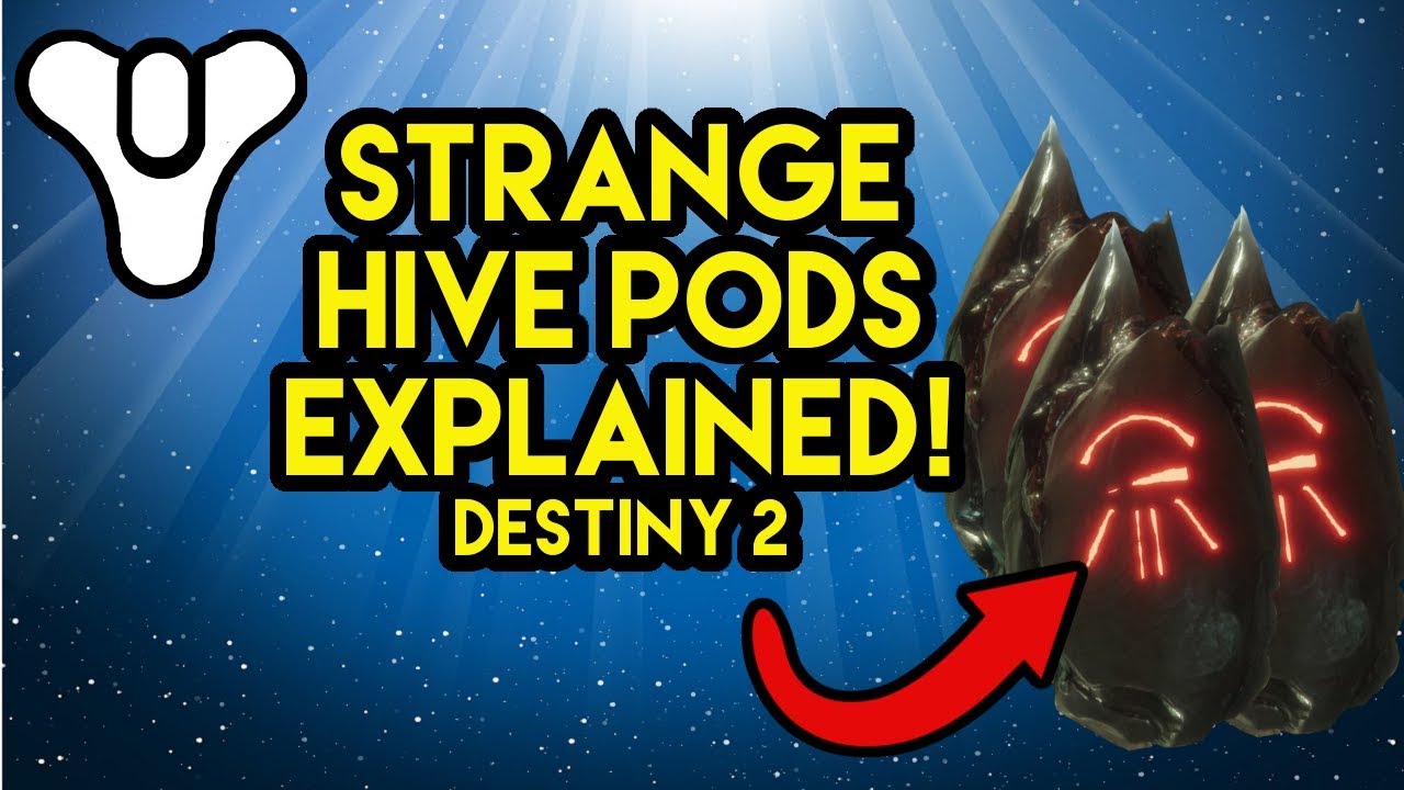 Destiny 2 Lore - Strange Hive Pods Explained on Titan | Myelin Games ...