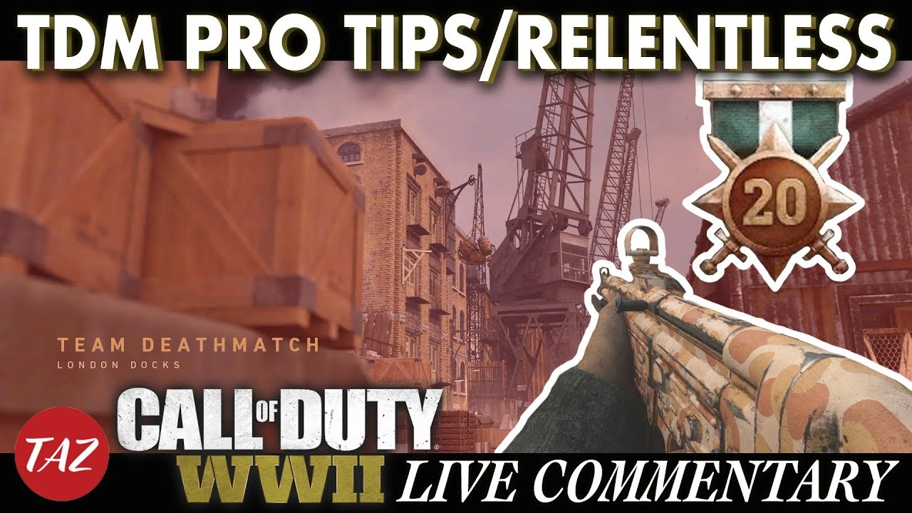 TDM PRO TIPS/RELENTLESS | Call of Duty: WWII Multiplayer - YouTube