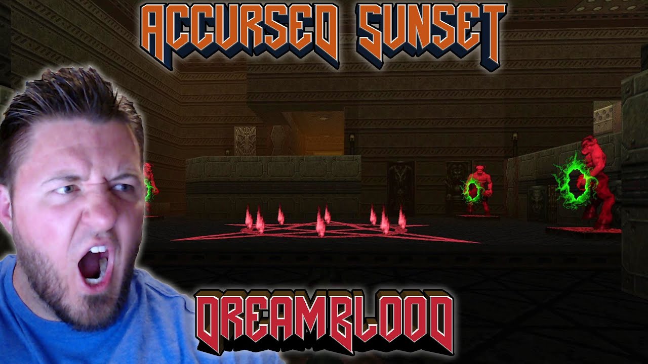 Dreamblood Episode 1 Map 7: Accursed Sunset. DOOM 64 Mod by @Headshot ...