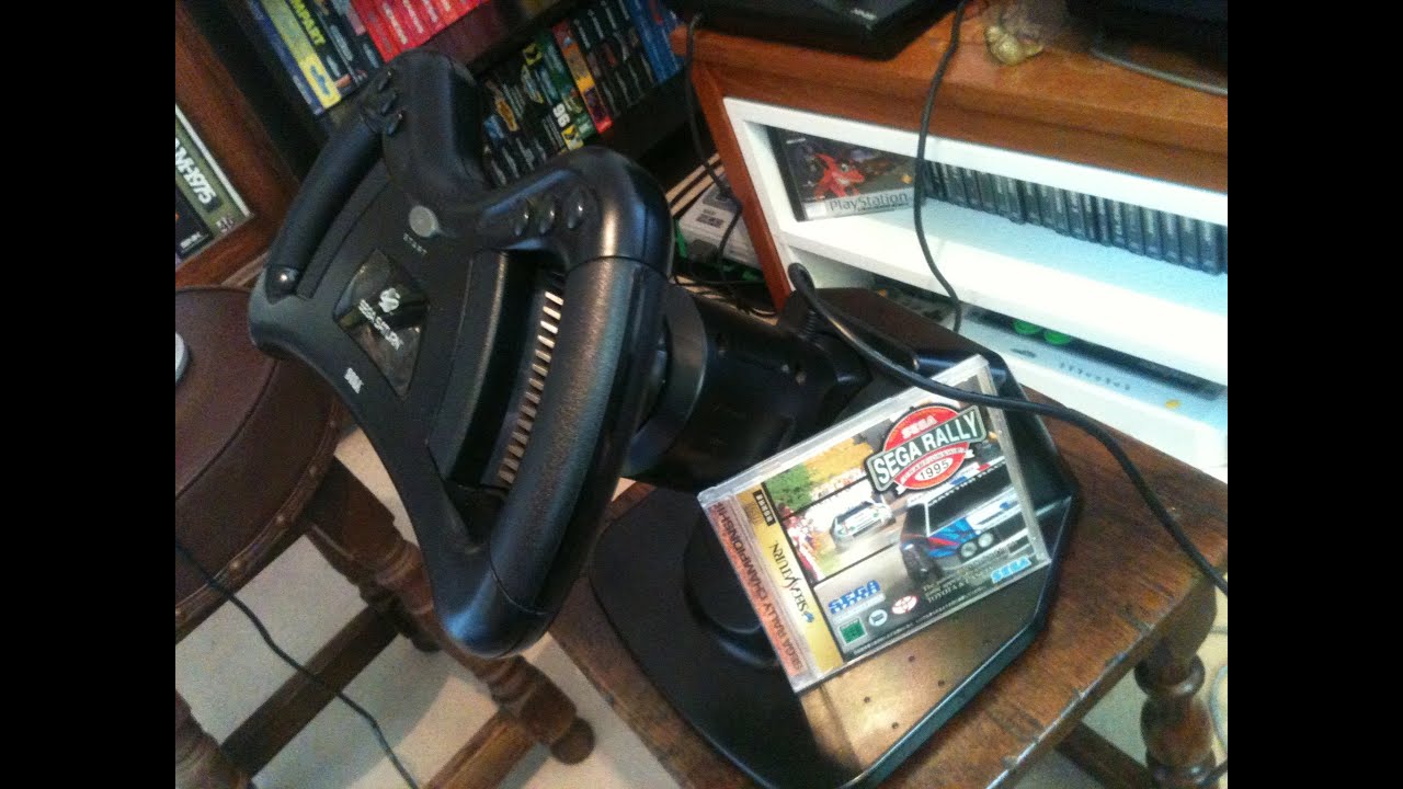 The Sega Saturn Wheel Time Trial Challenge - Sega Rally - YouTube