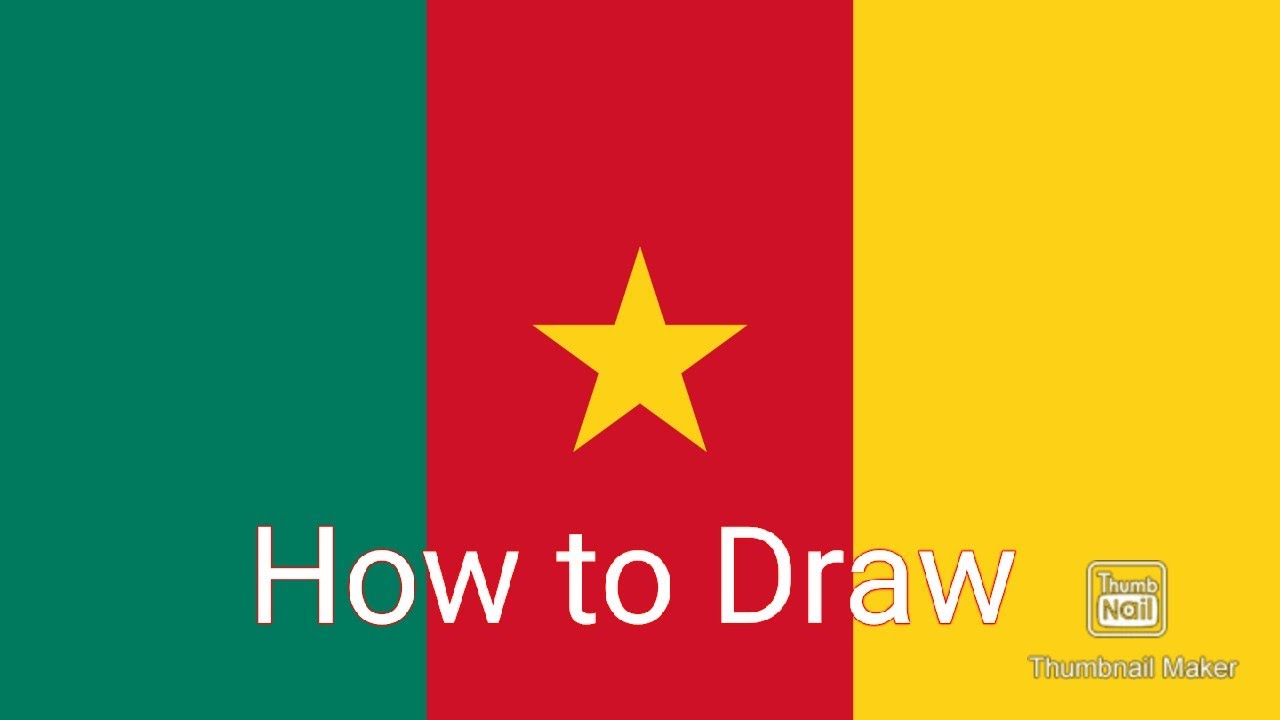How to Draw: Cameroon🇨🇲 - YouTube