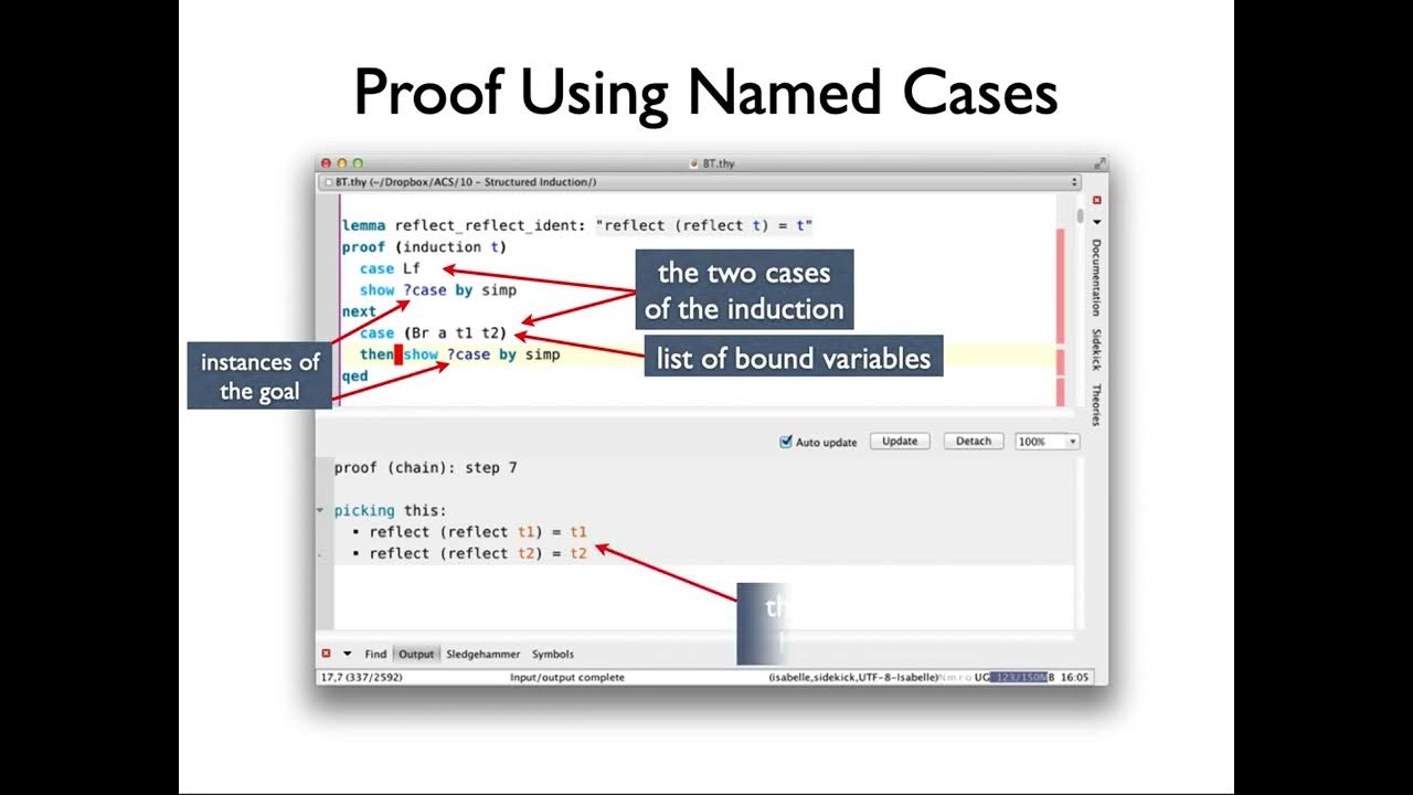 Interactive Formal Verification, Lecture 9: Structured Induction - YouTube