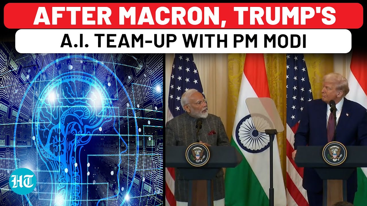 After Macron, Trump Teams Up With PM Modi On Artificial Intelligence ...
