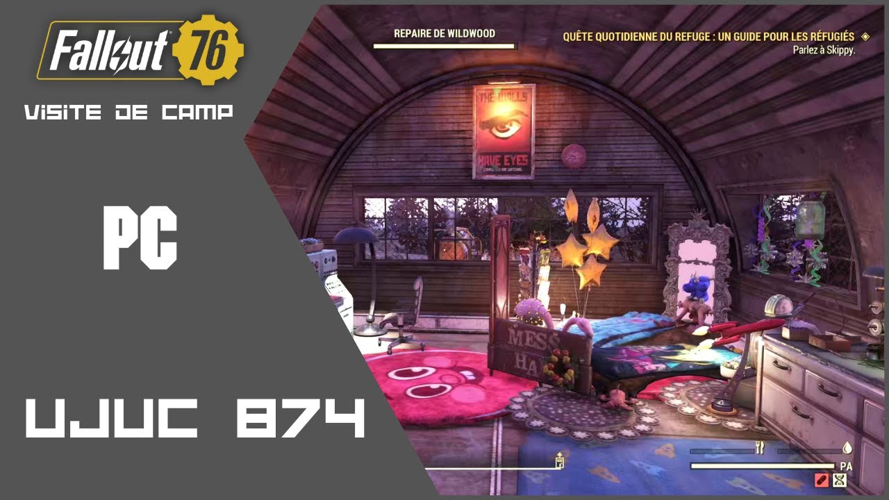 DU PREFAB DE QUALITÉ - Fallout 76 VISITE DE CAMP UJUC #874 - YouTube