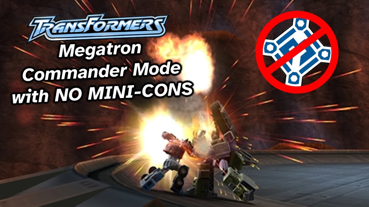 Transformers Armada PS2 Megatron Commander Miniconless - YouTube