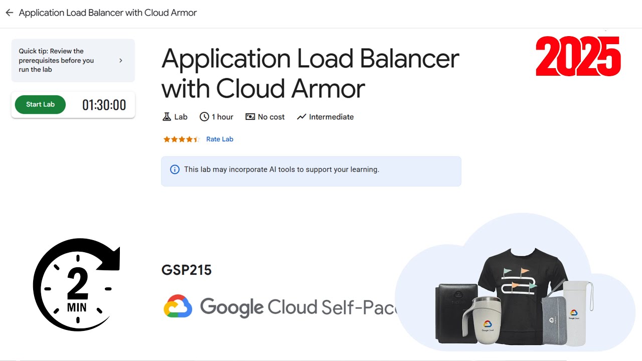 Application Load Balancer with Cloud Armor || GSP215 - YouTube