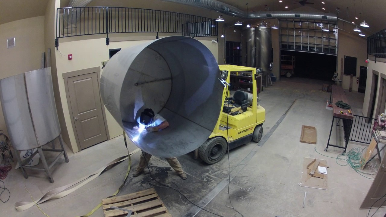Mash Tun Final Fabrication - YouTube