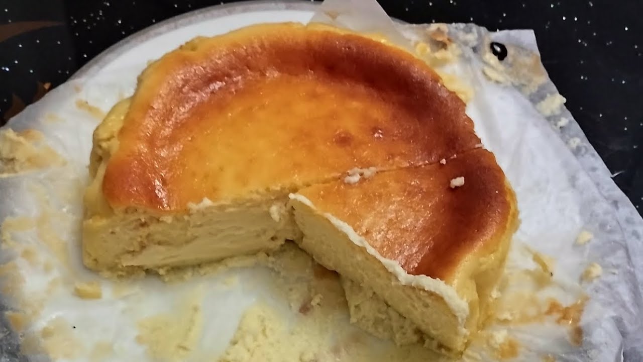Basque Burnt Cheesecake l San Sebastian cheesecake l Bangla Full recipe ...