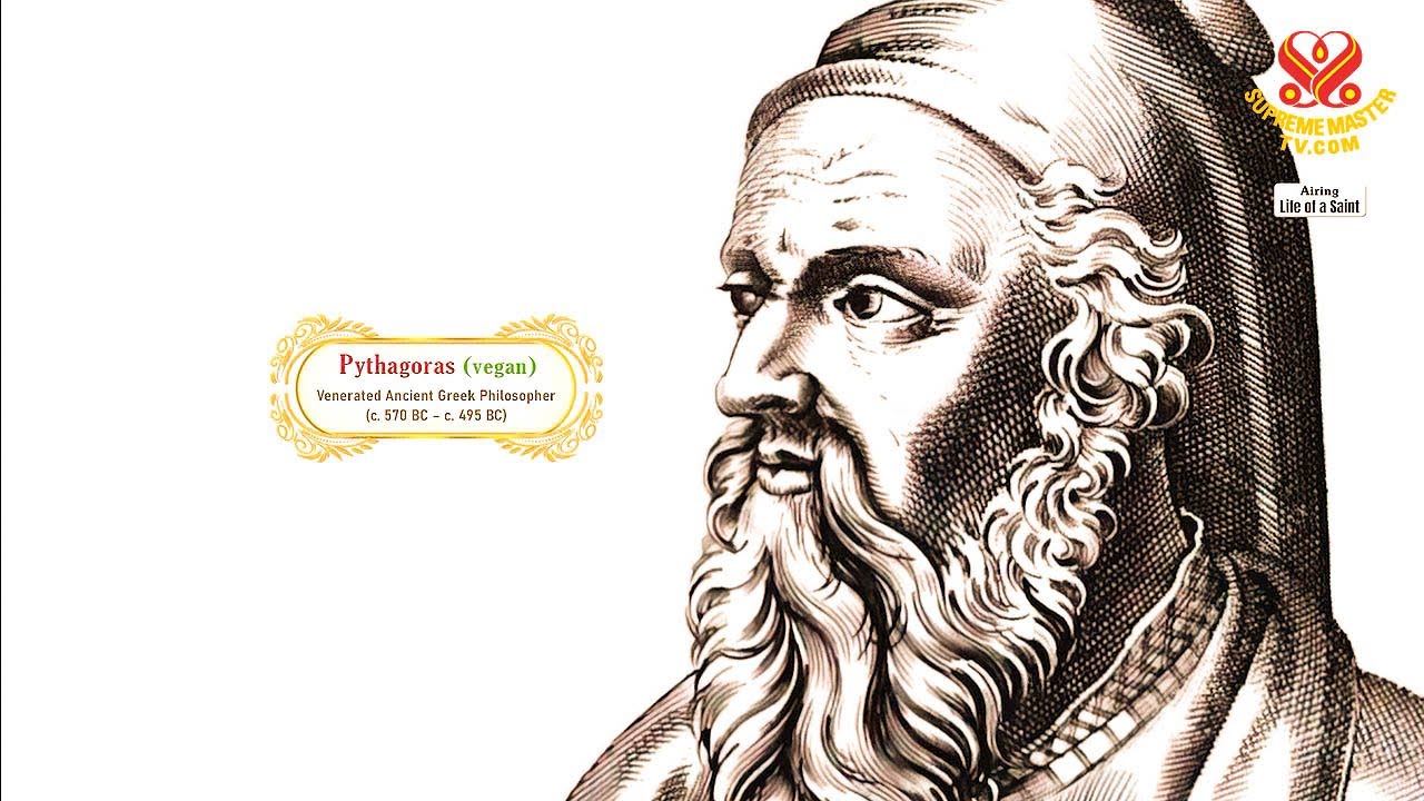 1811 LS Venerated Ancient Greek Philosopher Pythagoras (vegan): A ...
