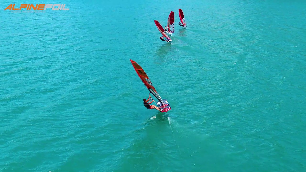Windfoil AlpineFoil A1 SPORT / A1 RACE - YouTube