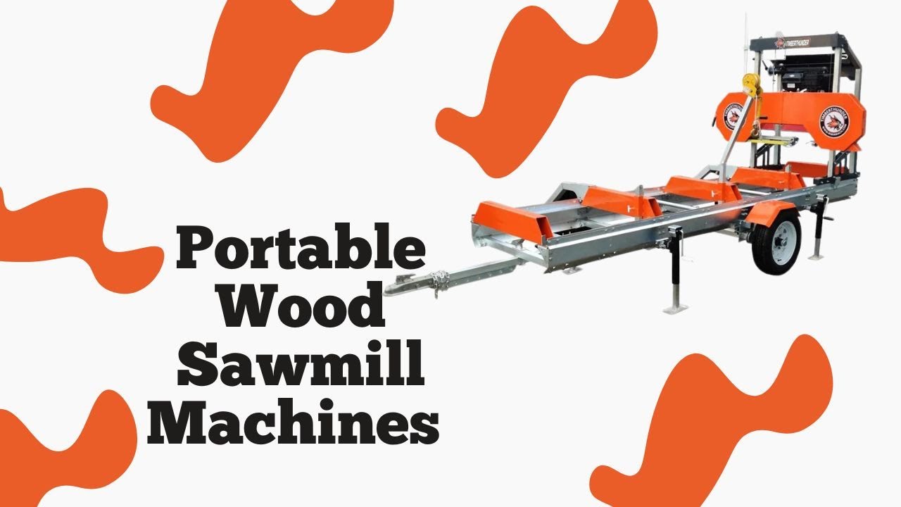 Portable Wood Sawmill Machines - YouTube