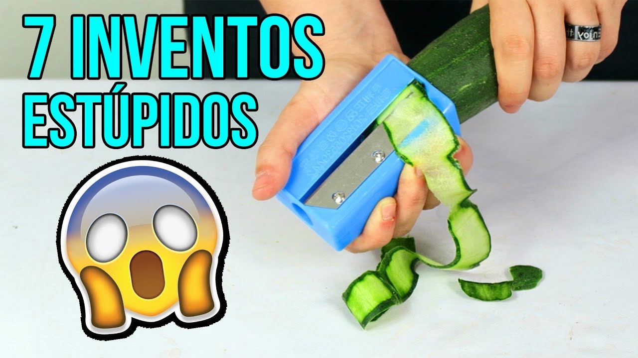 7 inventos MUY ESTÚPIDOS (RECOPILACIÓN) - YouTube