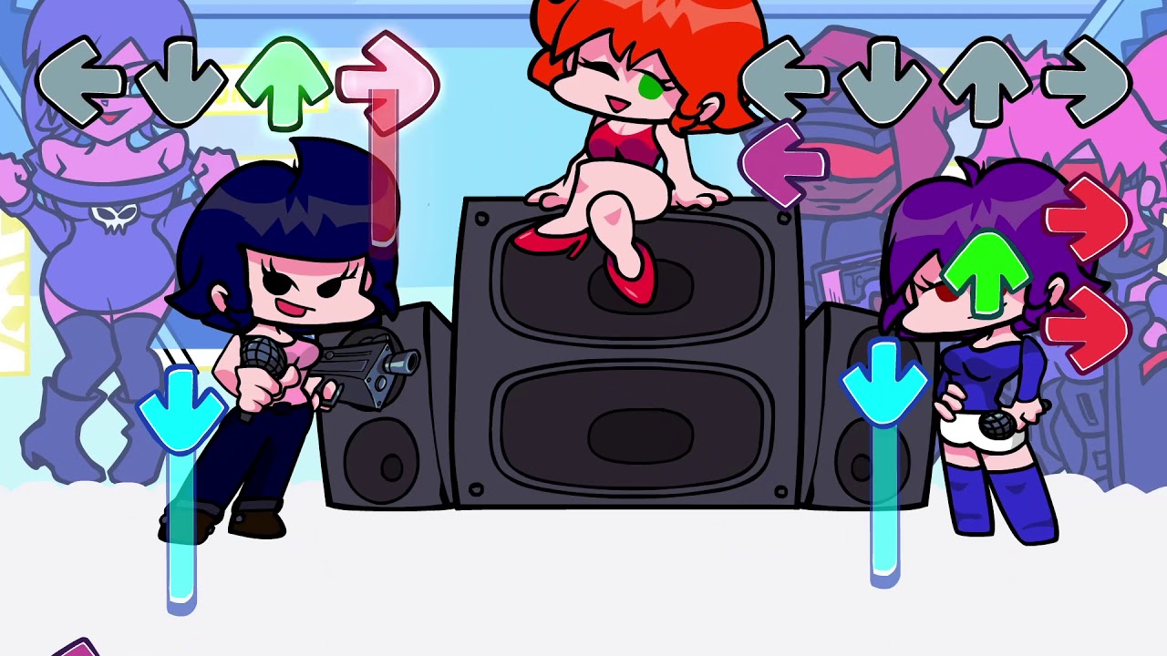 Friday Night Funkin and Girls - YouTube