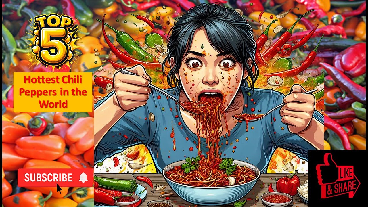 Top 5 Hottest Chili Peppers in the World. - YouTube
