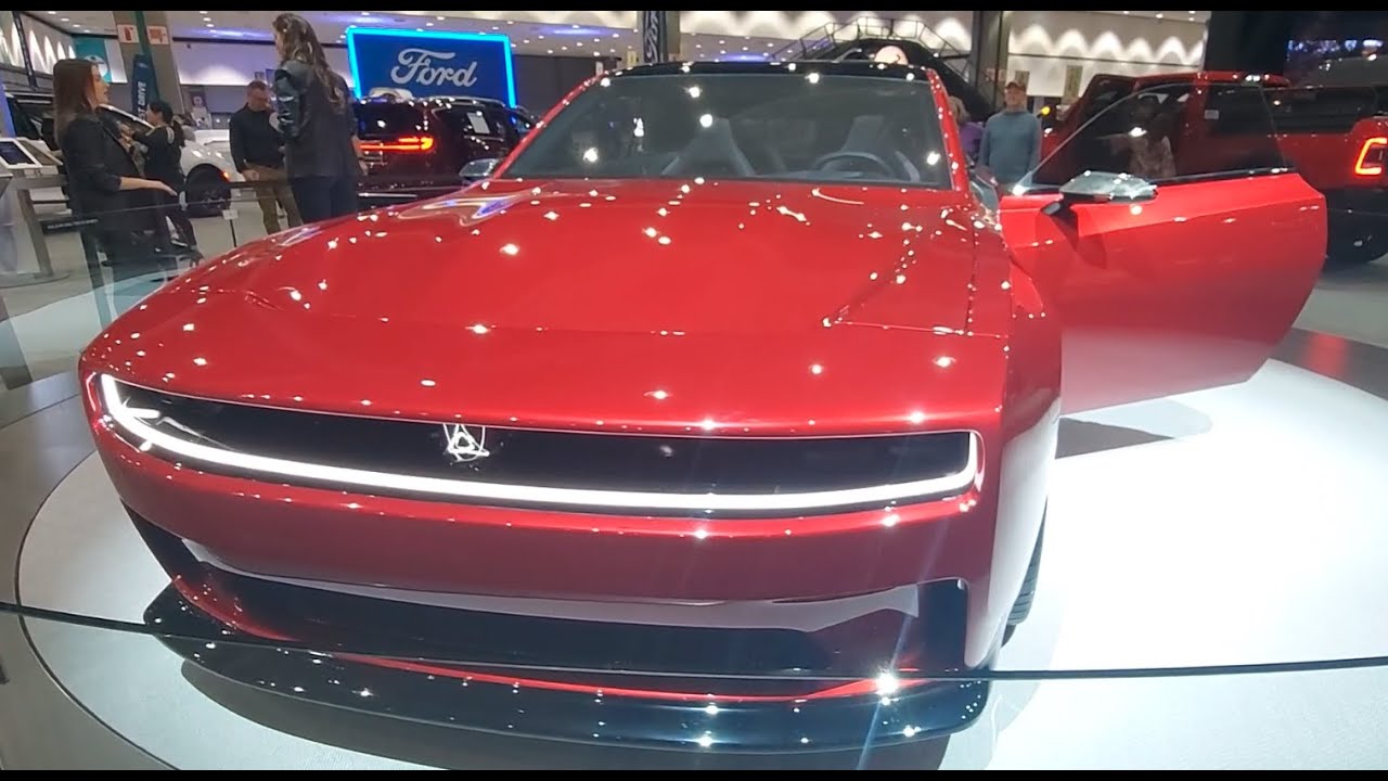 DODGE CHARGER DAYTON SRT CONCEPT - L.A AUTO SHOW 2022 - YouTube