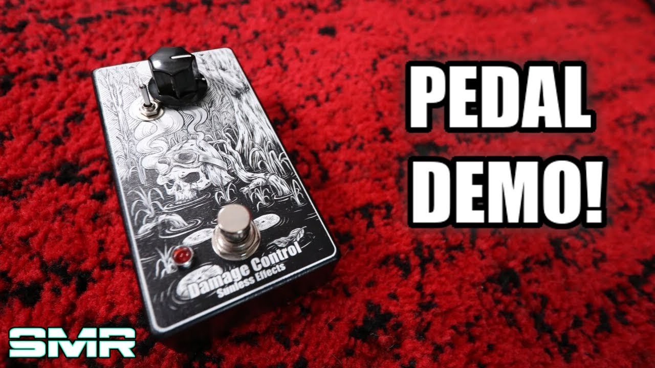 SUNLESS EFFECTS DAMAGE CONTROL PEDAL DEMO - YouTube