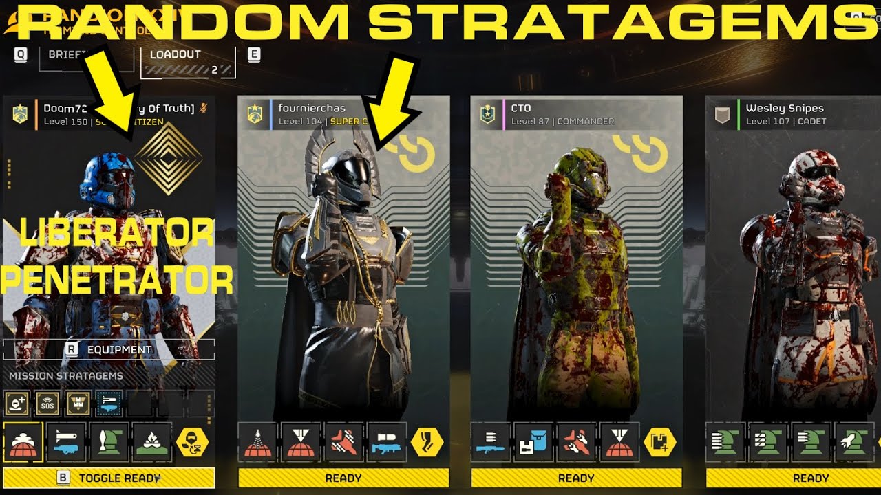 Liberator Penetrator + RANDOM Stratagems! | Helldivers 2 - YouTube