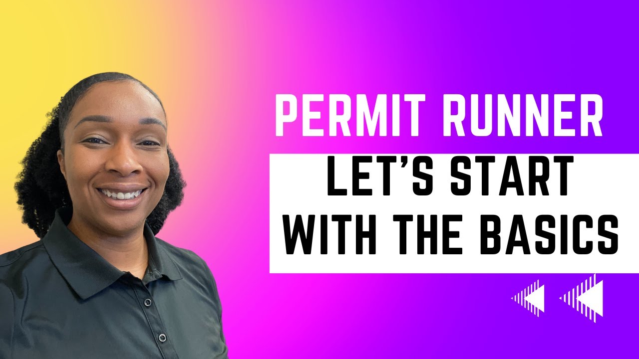 Permit Runner Basics Youtube