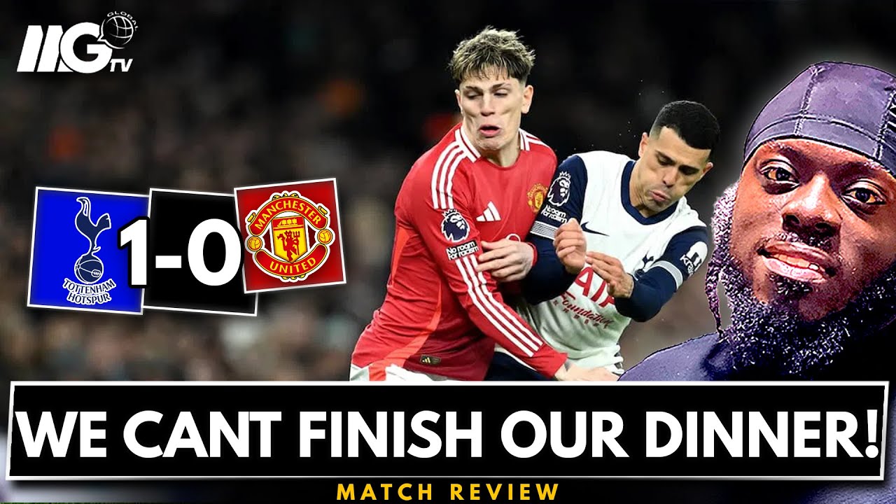 MANCHESTER UNITED ARE 15TH IN THE LEAGUE! | SPURS VS MAN UTD 1-0 MATCH ...