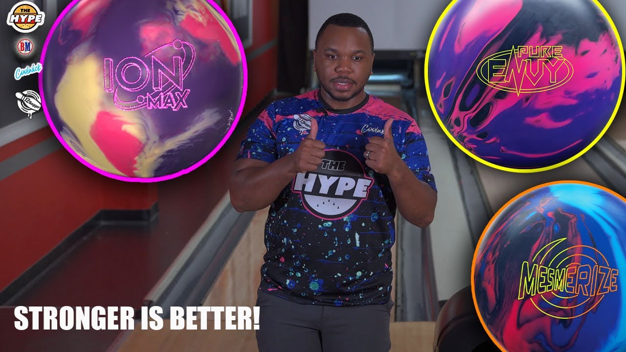 Stronger Bowling Balls are Good! | Storm Ion Max | Hammer Pure Envy ...