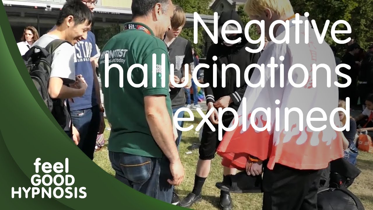 Explaining negative hallucinations with a Street Hypnosis video ...