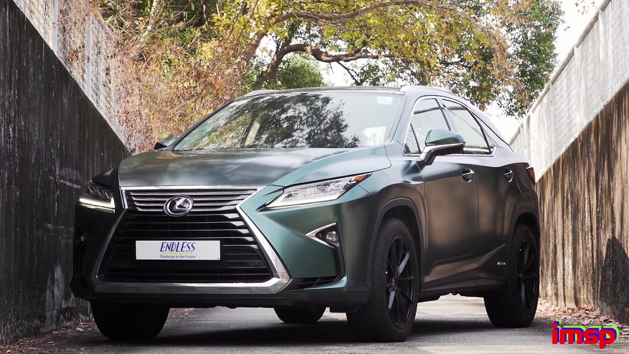 Endless Monobloc Brake Caliper x Lexus RX450h - YouTube