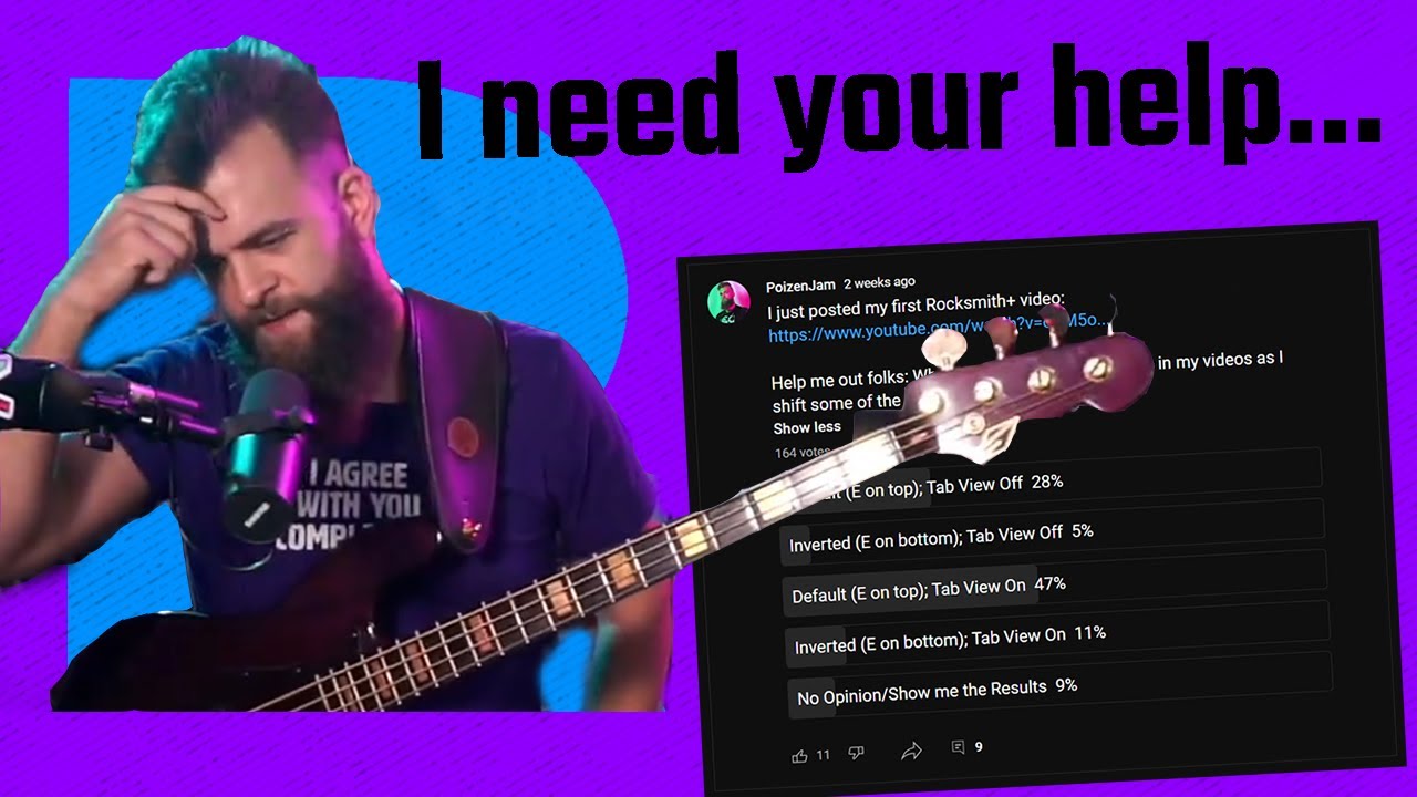 I need your help! Rocksmith+ overlays - PoizenJam Clips - YouTube
