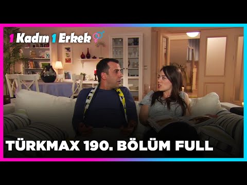 1 Kadın 1 Erkek || 190. Bölüm Full Turkmax