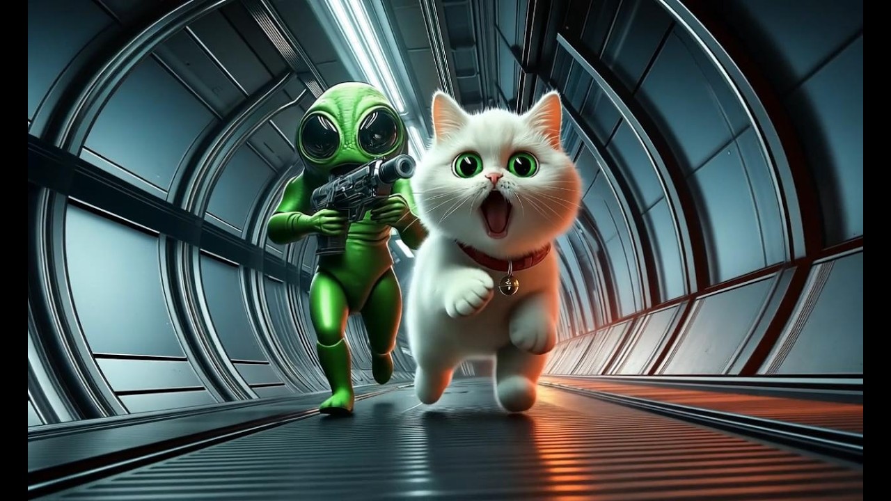Kitten Gets Kidnapped by Aliens! 😿👽 || AI Cat Story - YouTube