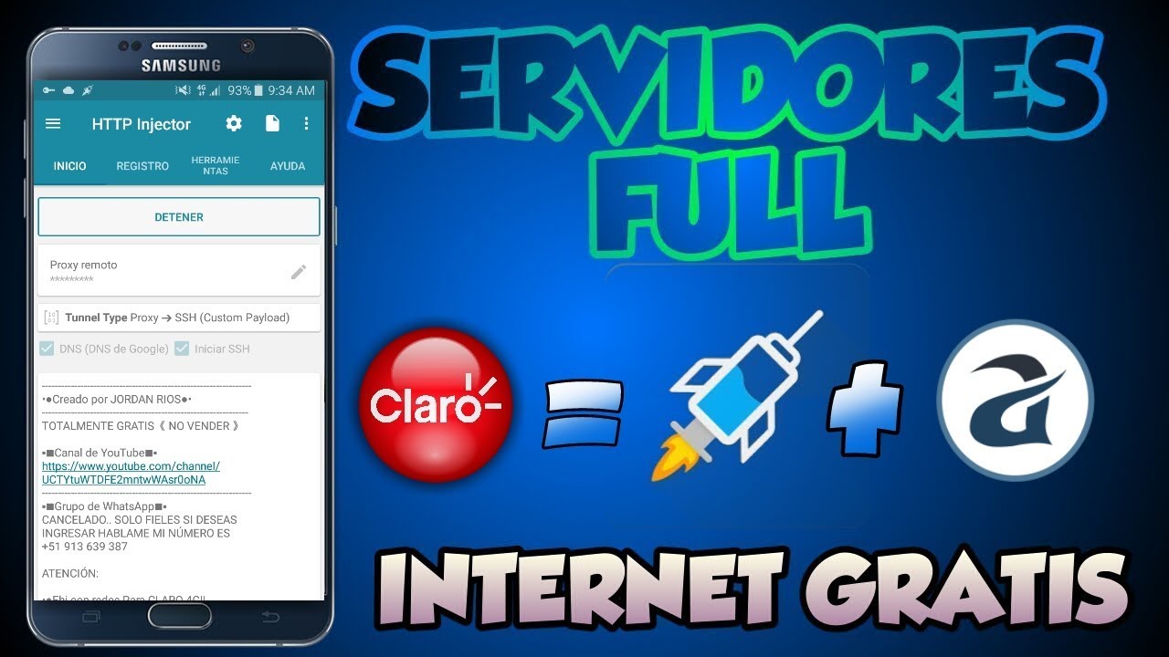 Internet Gratis Claro | Febrero 2018 | Velocidad a Full 100% HD - YouTube