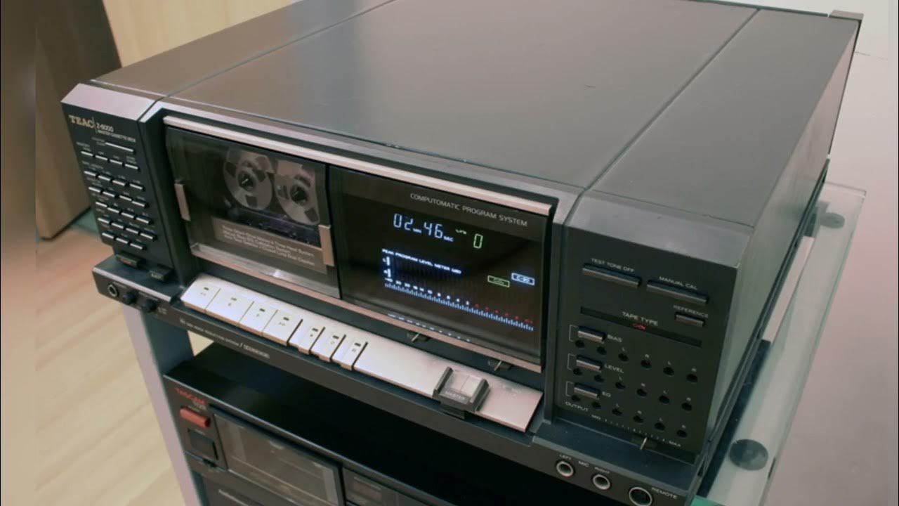 TEAC Z - 6000 MASTER CASSETTE DECK - YouTube