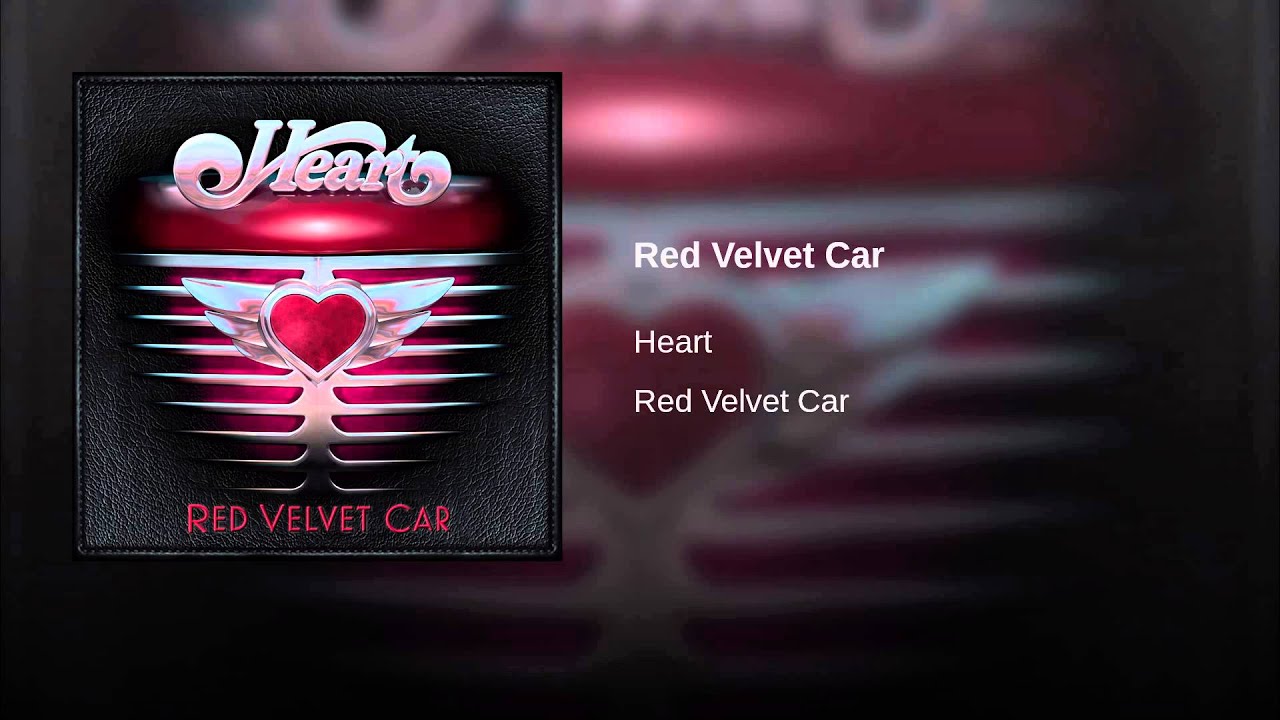 Heart Red Velvet Car