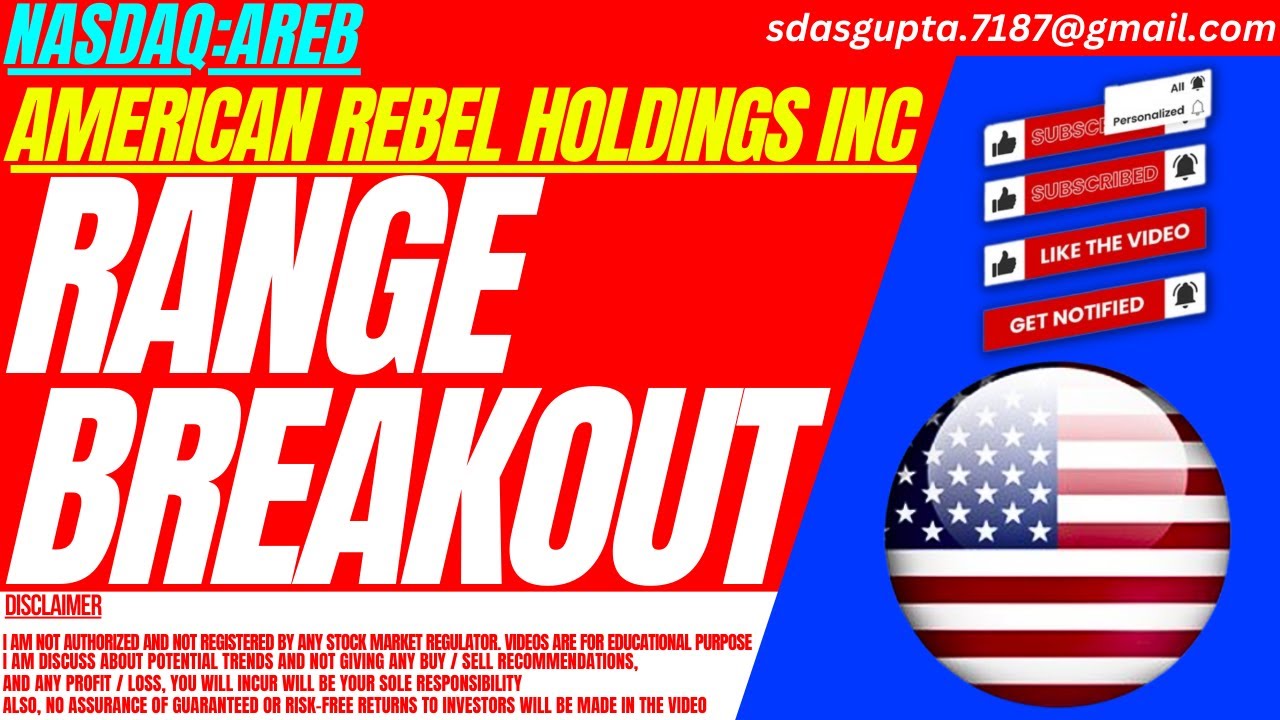 RANGE BREAKOUT : AREB STOCK ANALYSIS | AMERICAN REBEL HOLDINGS STOCK ...