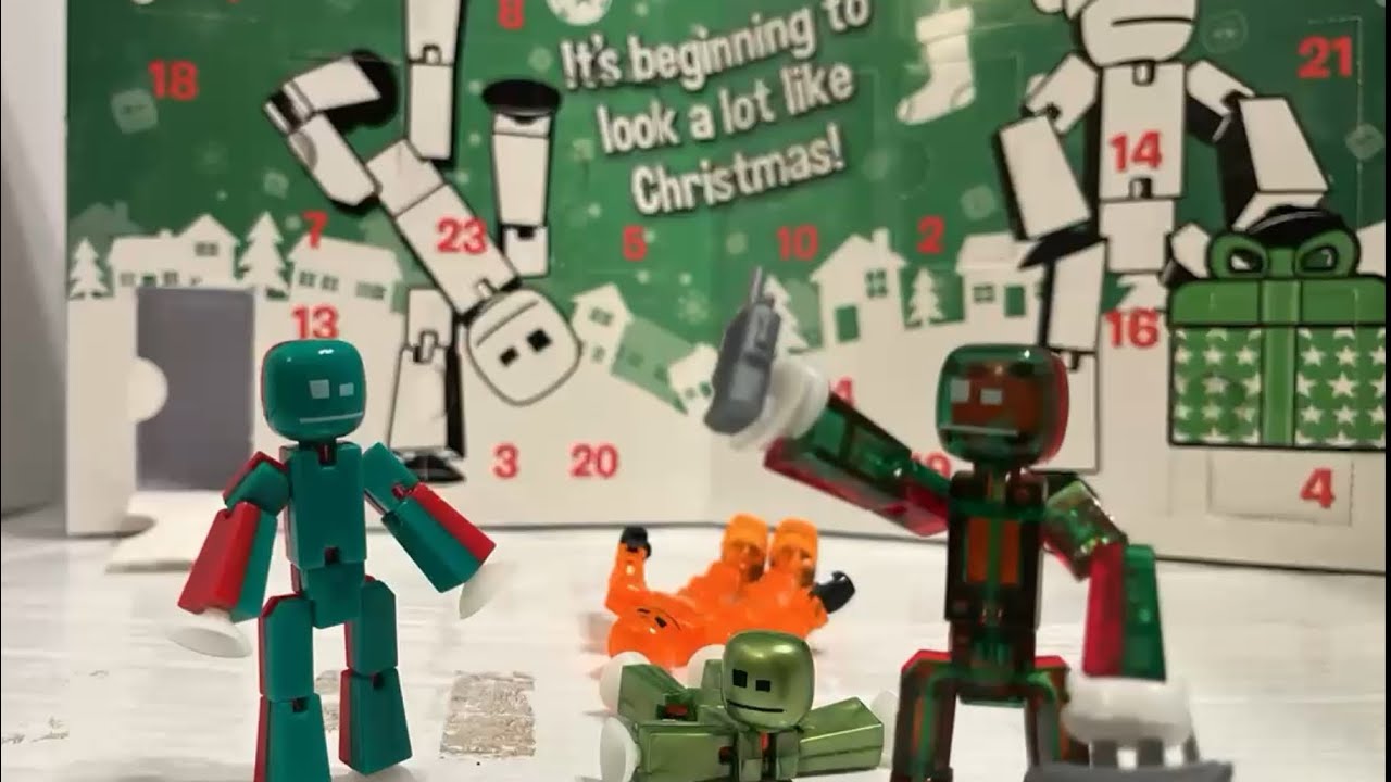 Day 12 of the Stikbot Advent Calendar Unboxing - YouTube