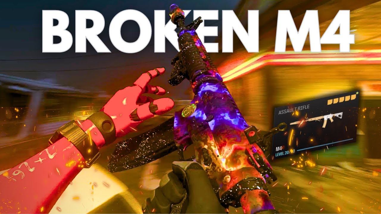 new *BUFFED* M4 is now META AR in Season 6 of MW3! (Best M4 Class Setup ...