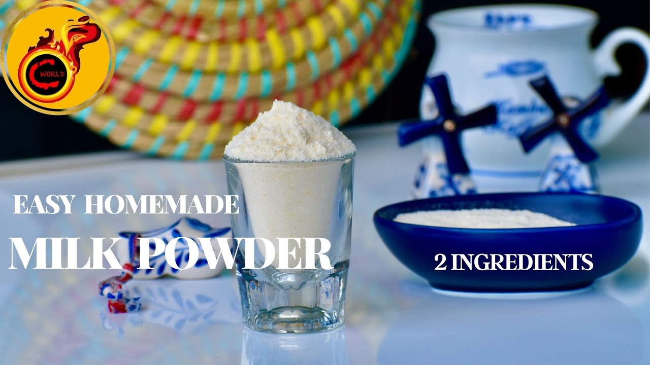 How To Make Milk Powder at Home | East & Tasty Milk Powder | HomeMade ...