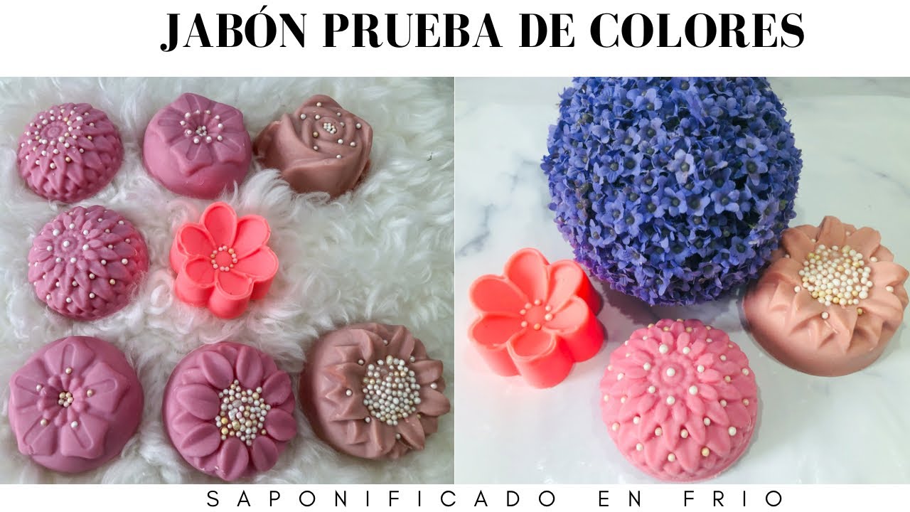 JABON PRUEBA DE COLORES ,JABÓN CON PERLAS SAPONIFICADO EN FRÍO FÓRMULA ...