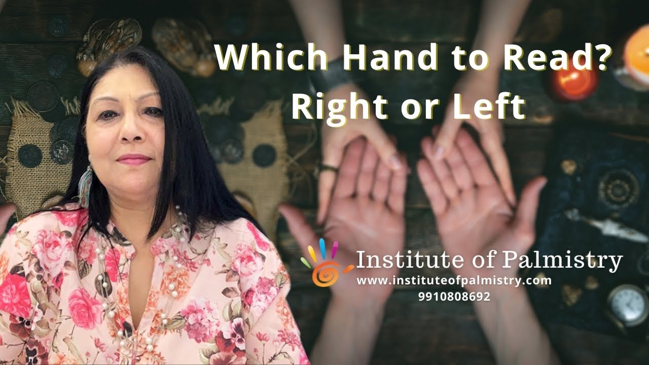 Which Hand should be read? Right or Left || Nisha Ghai, Palmist - YouTube