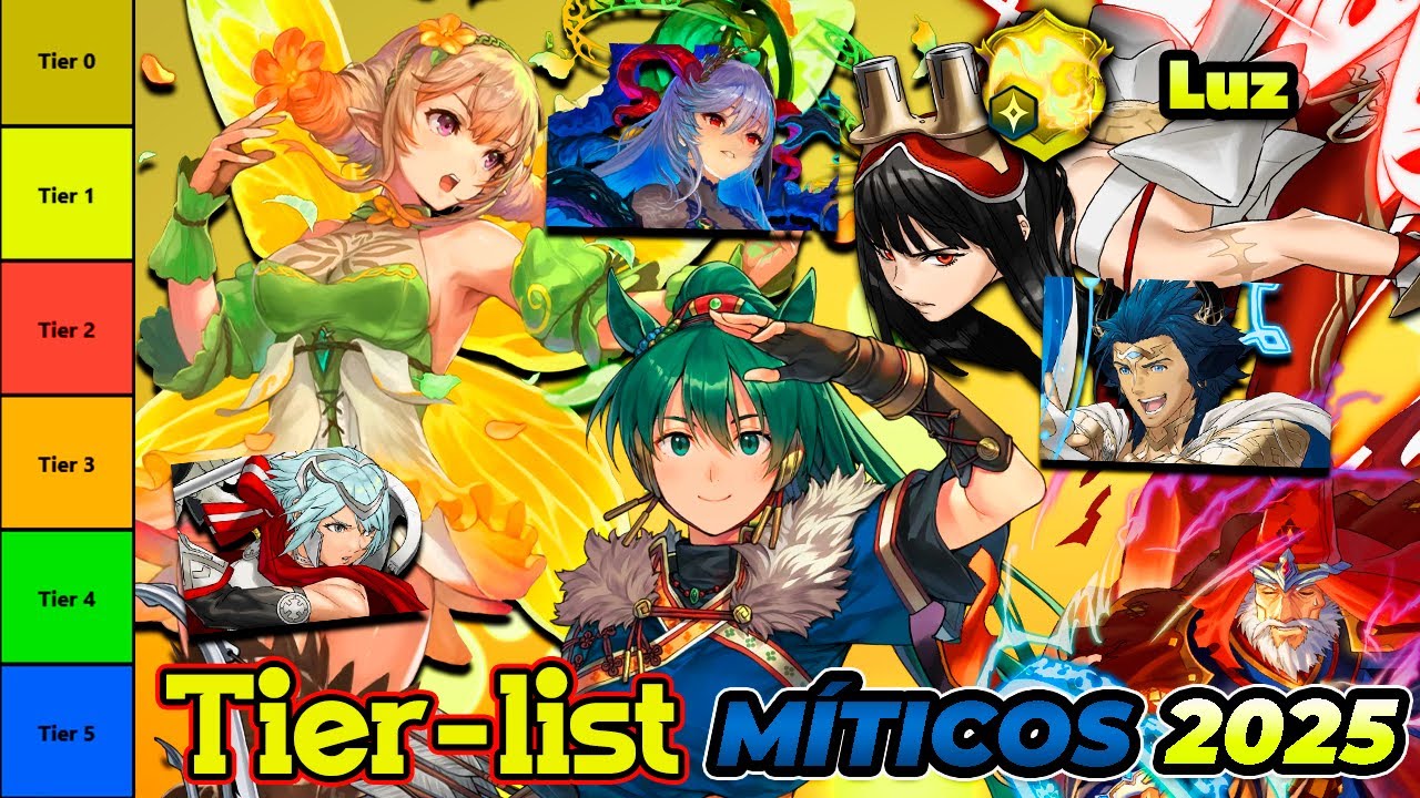 [FEH] HÉROES MÍTICOS DE LUZ ¿CUÁLES SON LOS MEJORES ACTUALMENTE? | Tier list Leg. - Mítica 2025 ...