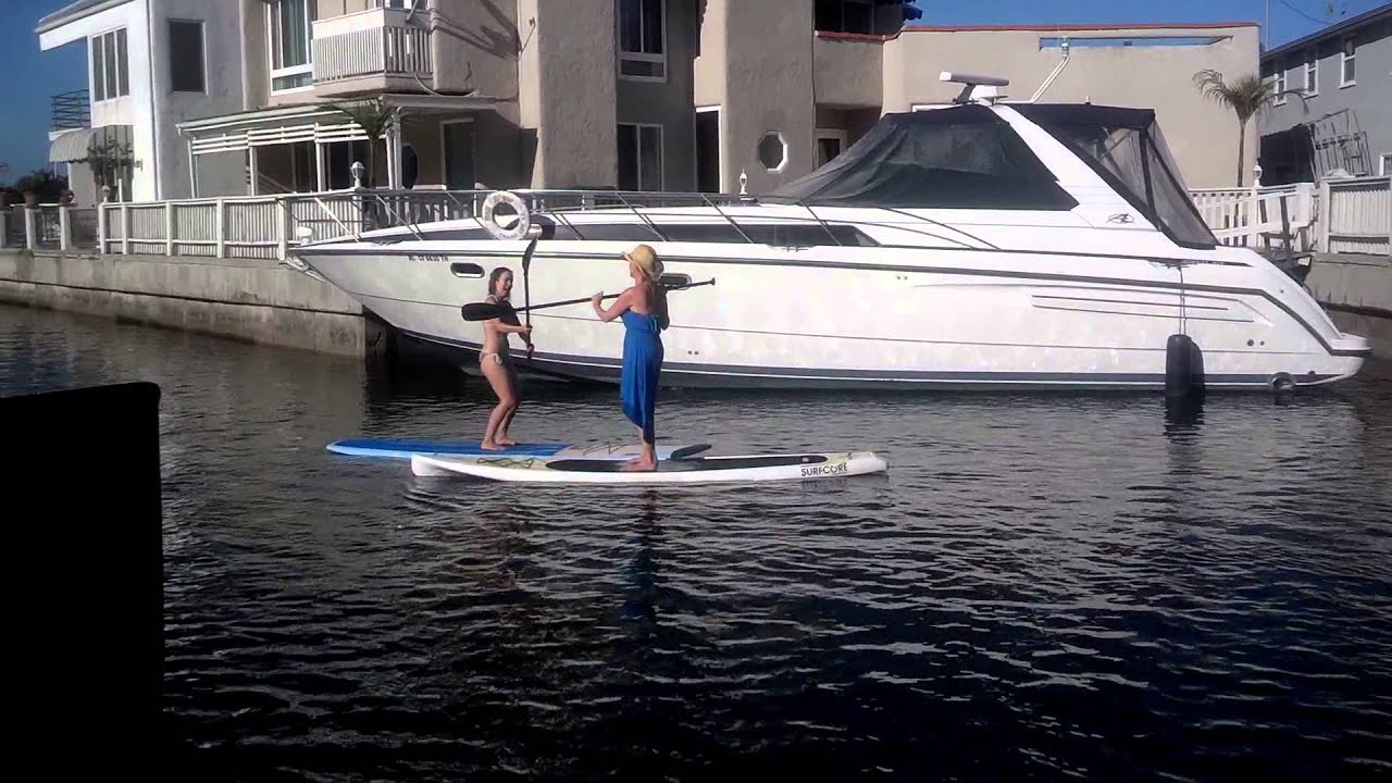 SUP Jousting - YouTube