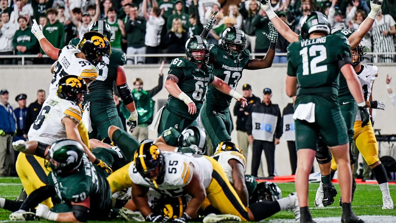Michigan State Football 2024 Season Highlights - YouTube